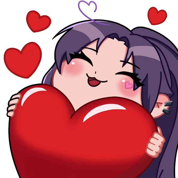 Draw Custom Twitch Emote Discord Emote Or Sub Badges By Torigaki Fiverr