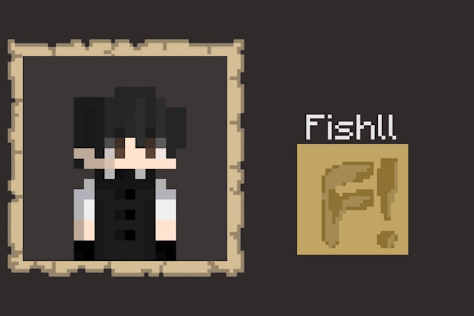 Make a pixel avatar for minecraft by Fishll | Fiverr