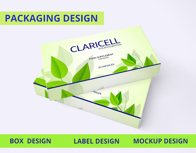 Design label and box design by Dotx_designs | Fiverr