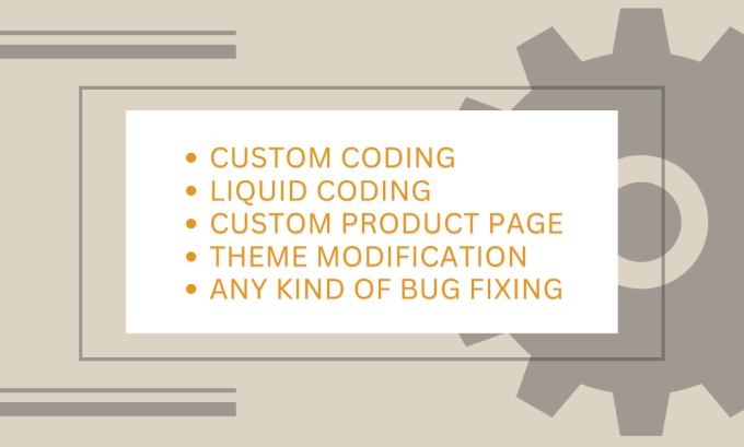 Fix bugs, code, and modify themes for shopify by Eesha_writer | Fiverr Fix bugs, code, and modify themes for shopify by Eesha_writer | Fiverr