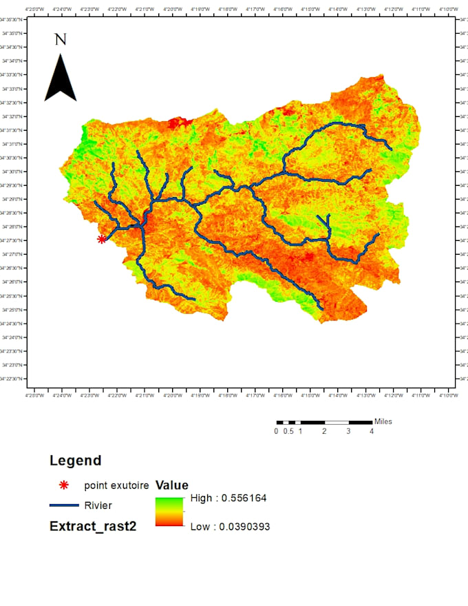 Create any map gis or any project in arcgis qgis idrissi by ...