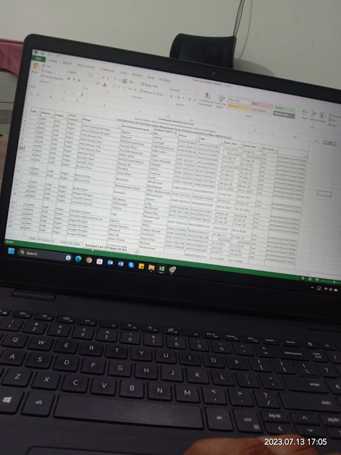Do data entry in ms excel and copy paste work by Arsalanaaftab | Fiverr