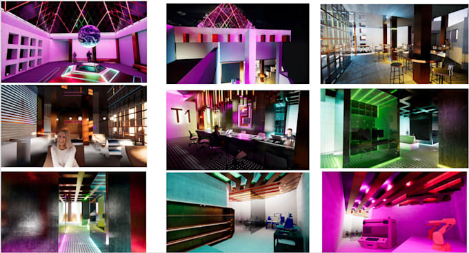 Prepare models of places and take render images by Berkearcan | Fiverr