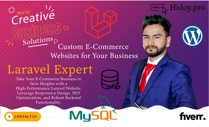 Create A Custom Php Laravel Multi Vendor Ecommerce Platform Wordpress Website By Hidoyrahman