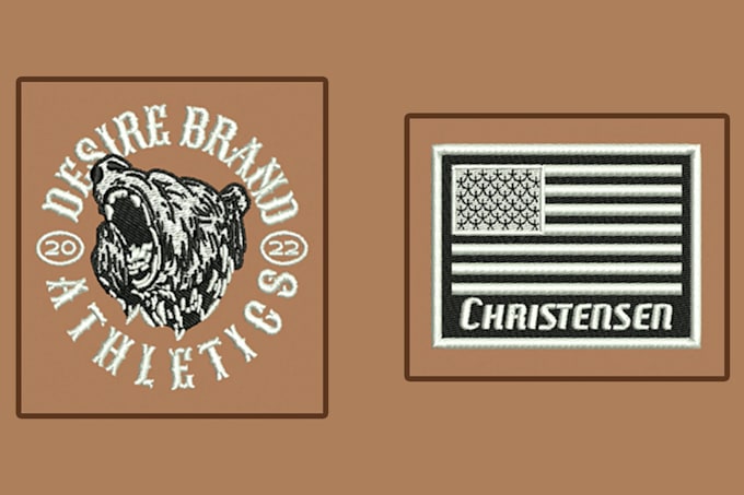 Digitize logo into embroidery digitizing dst emb ofm in few hour by Syedbilall | Fiverr