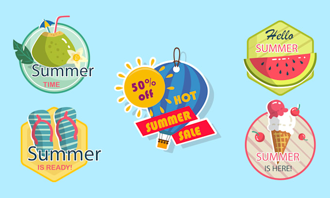 Do custom cute cartoon sticker design by Pakhunttv | Fiverr