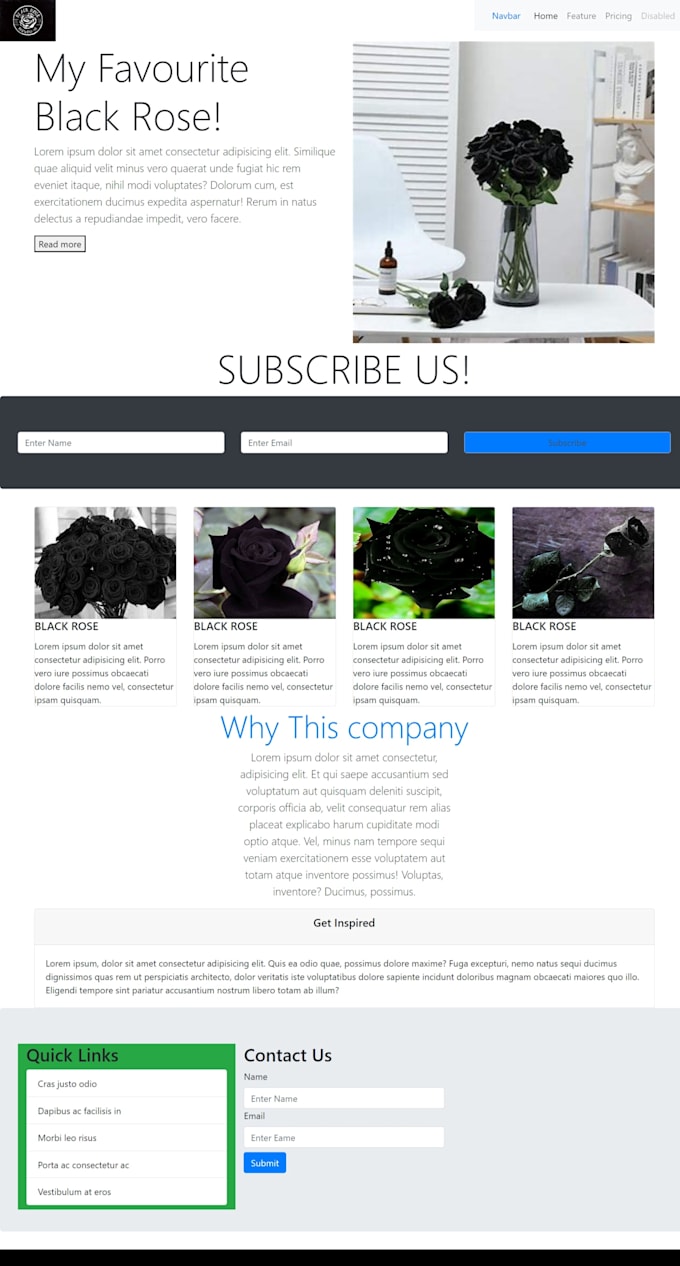 Do Web Designing In Html Css Bootstrap Javascript Reactjs By Mubashir36 Fiverr