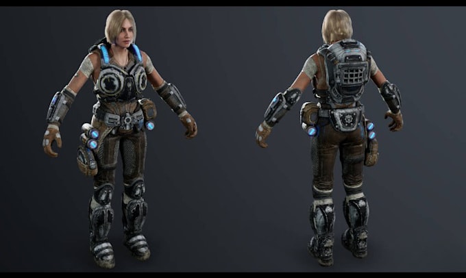 Create unreal engine character, 3d game character, metahuman character ...