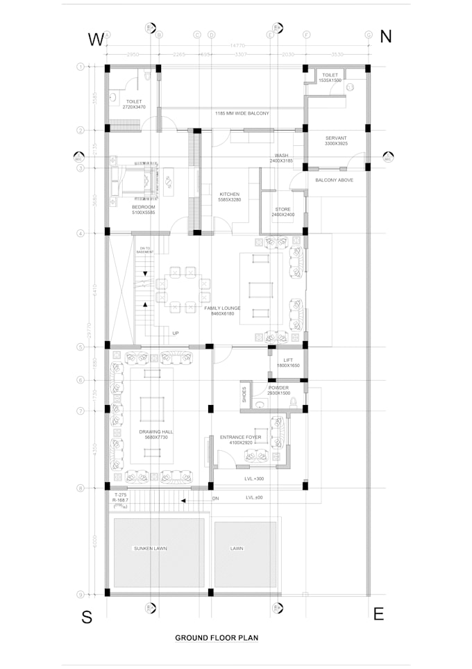 Create 2d architectural plans by Shivangishar | Fiverr