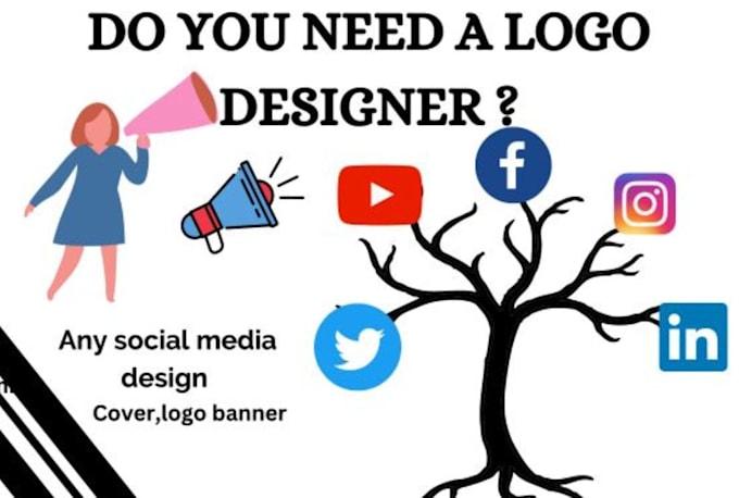 Do unique banner,cover ,logo design in using canva by Tamannataha | Fiverr