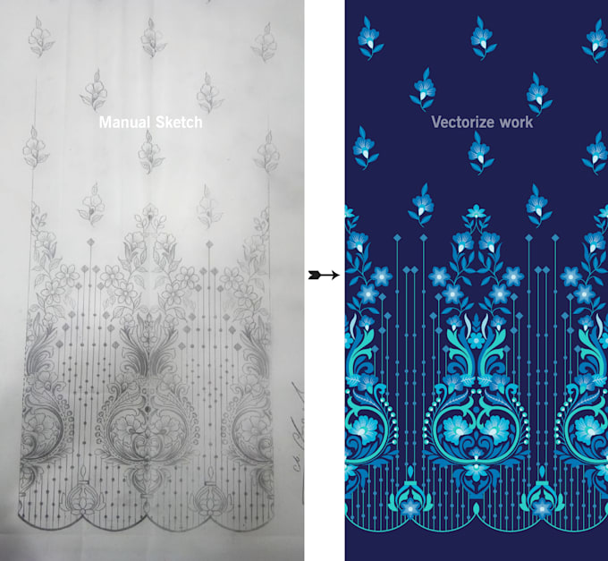 Convert raster logo image in vector tracing high resolution file 1 by ...