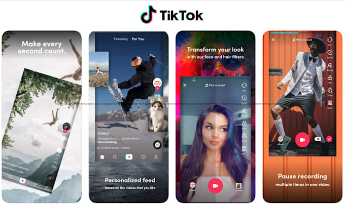 Create tiktok clone app, tik tok live streaming app, video streaming app by Osoloam | Fiverr