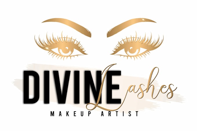 Design an outstanding makeup eyelash, beauty logo by Wmmonteiro834 | Fiverr