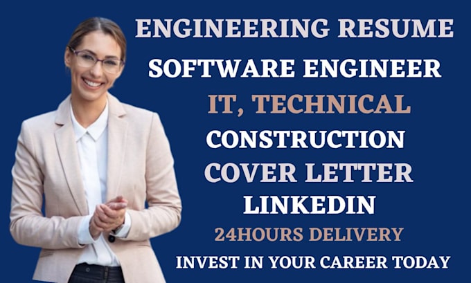 Craft ats engineering resume, technical, software engineer, resume writing by Dammy_resume11 ...