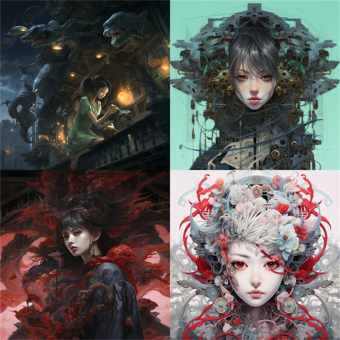 Design a unique ai concept art by Igbcjbdgujigh | Fiverr