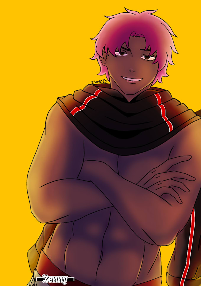 Draw your shonen anime oc by Karerukenshin | Fiverr