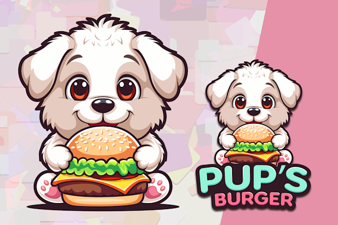 Draw cute animal mascot or cartoon logo design for business by ...