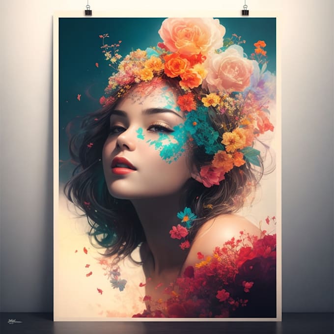 Beautiful digital art print by Prsmtcdesign | Fiverr