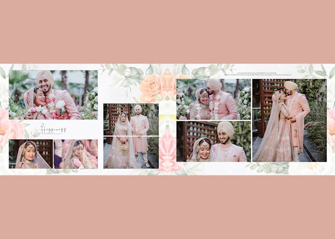 Do professional wedding album design ,photo album design by Sskohul ...