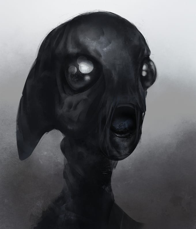 Paint realistic horror, dark art for you by Ralph_e | Fiverr