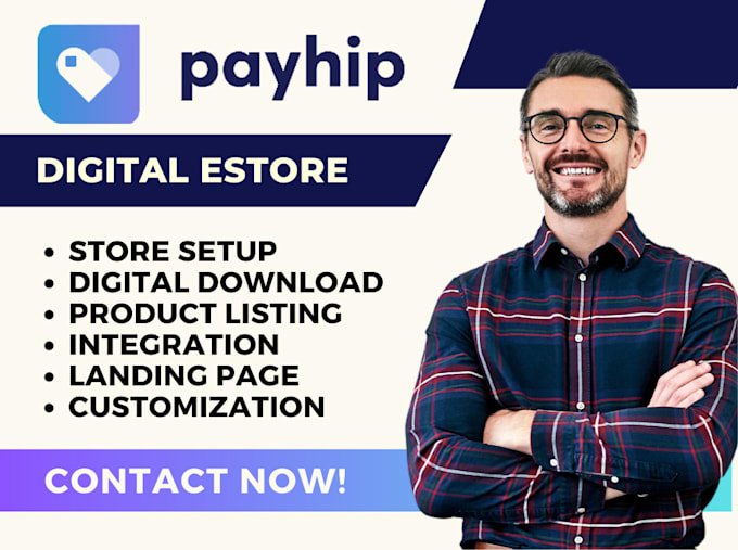 Build payhip ecommerce store payhip landing page design payhip digital download by Frank_whood ...