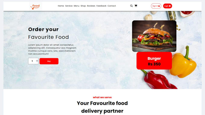 Be Your Front End Web Developer Html Css Javascript Website By