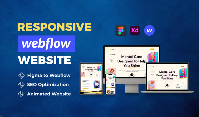 Design or develop responsive webflow website, figma to webflow, webflow ... Design or develop responsive webflow website, figma to webflow, webflow ...
