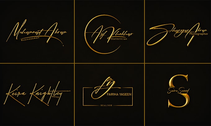 Design signature, scripted, handwritten, cursive, handwriting logo ...