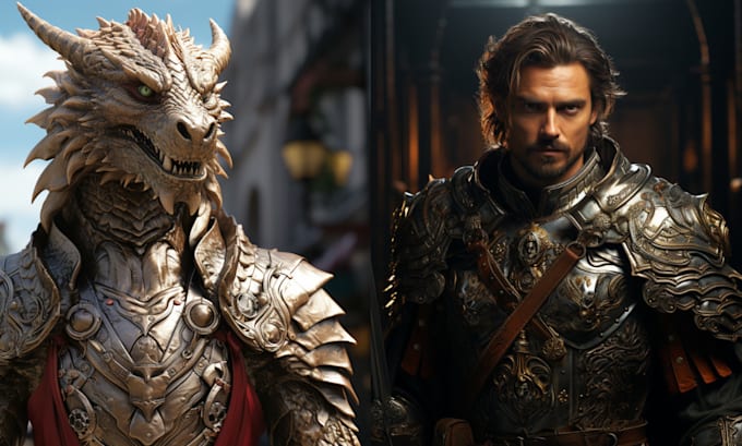 Realistic rpg, dnd, dungeons and dragons art by Konradartist | Fiverr