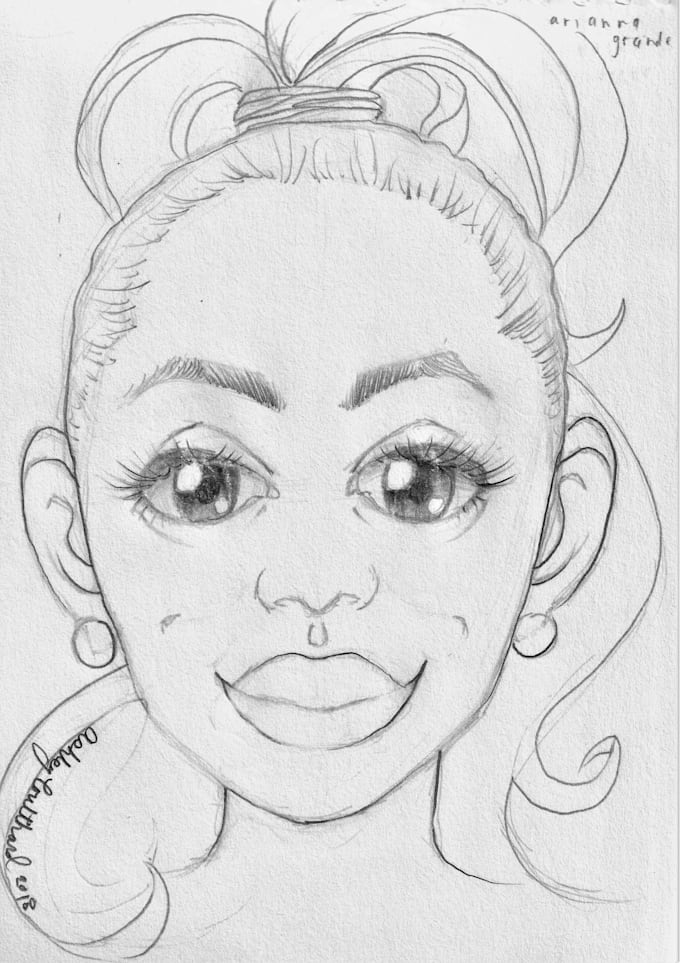 Draw a 5x8 custom caricature head by Artleycoul | Fiverr