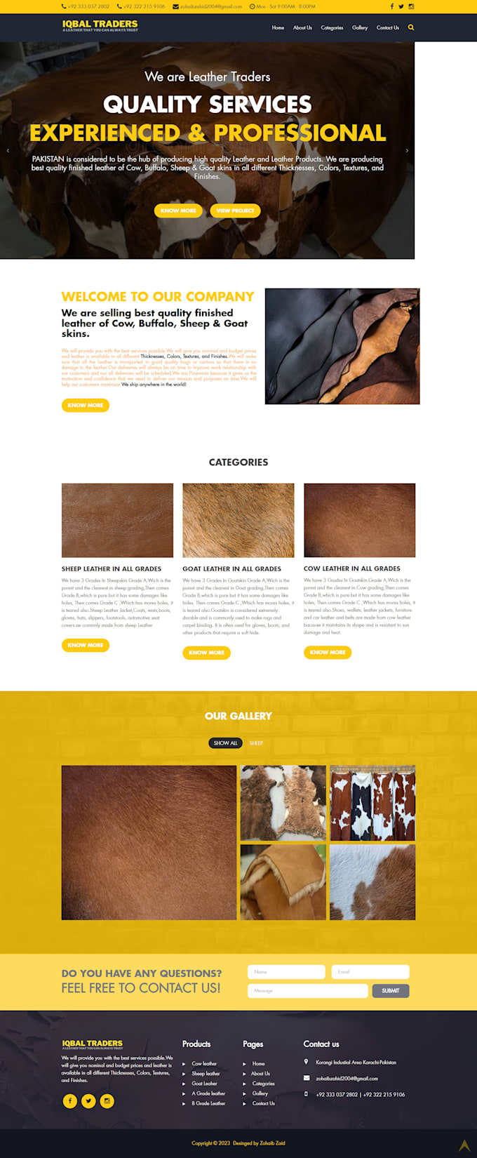 Front End Development Using Html Css Javascript Bootstrap By Zohaibzahid8001 Fiverr