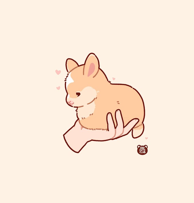 Draw your pets into kawaii chibis by Osocute | Fiverr