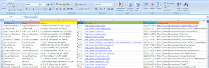Do data entry, excel,web scraping, copy past, typing work by Kabir430 | Fiverr