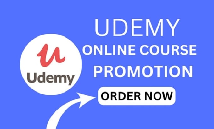 Do online udemy course promotion, udemy course promotion, udemy course ...