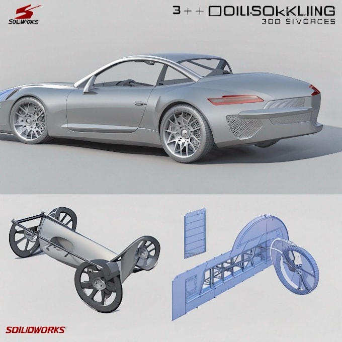 Create stunning 3d models using solidworks by Saadddyy | Fiverr