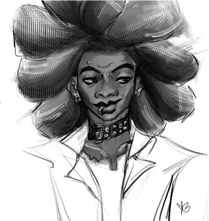 Draw sketches of ocs portraits and fanart by Manderlin22 | Fiverr