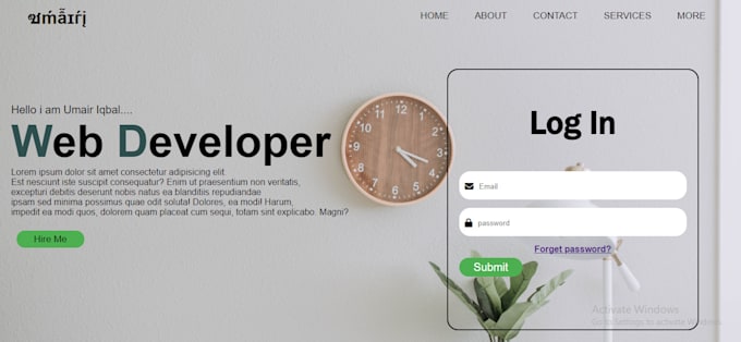 Design, redesign, develop websites with html css by Umairiqbal970 | Fiverr