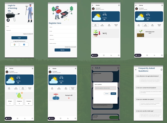 Develop Android And Ios Mobile App Using Flutter By Anjanadeabrew Fiverr