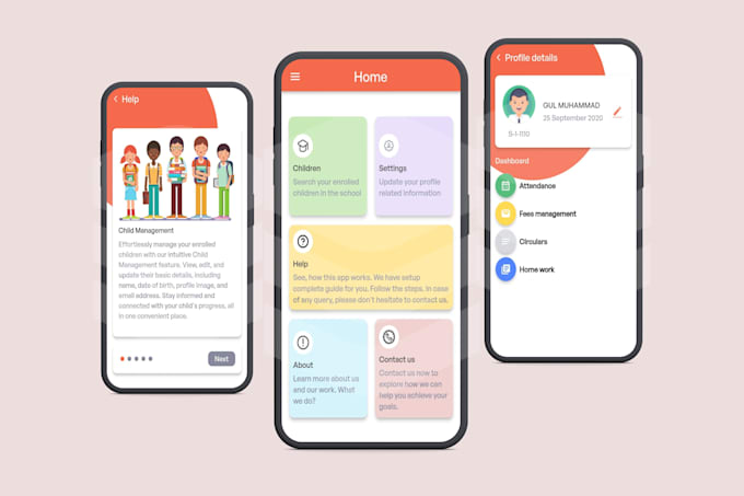 Create your mobile app by Pixcile_lab | Fiverr