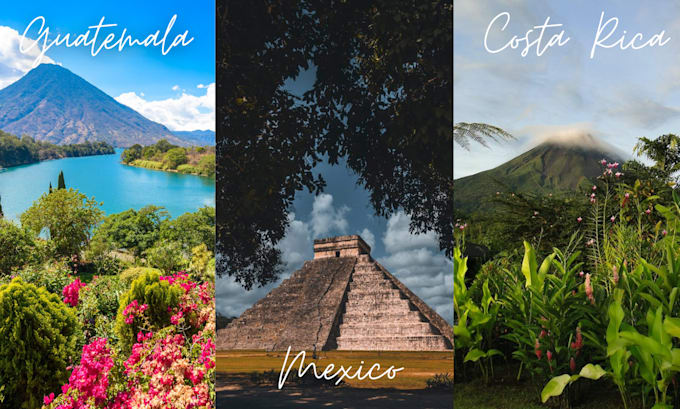 Create a central america and mexico itinerary for your travels by ...