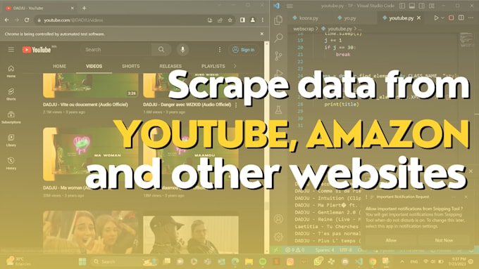 Masterfully web scrape and extract your desired information by Blainter ...