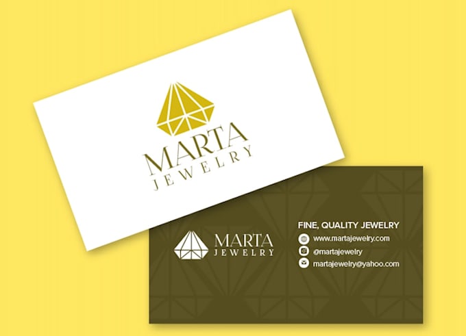 Design a simple or detailed business card by Mariannakoss | Fiverr