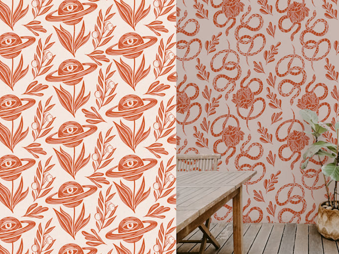 Create a beutiful pattern or set of pattern for you by Designbysurfer ...