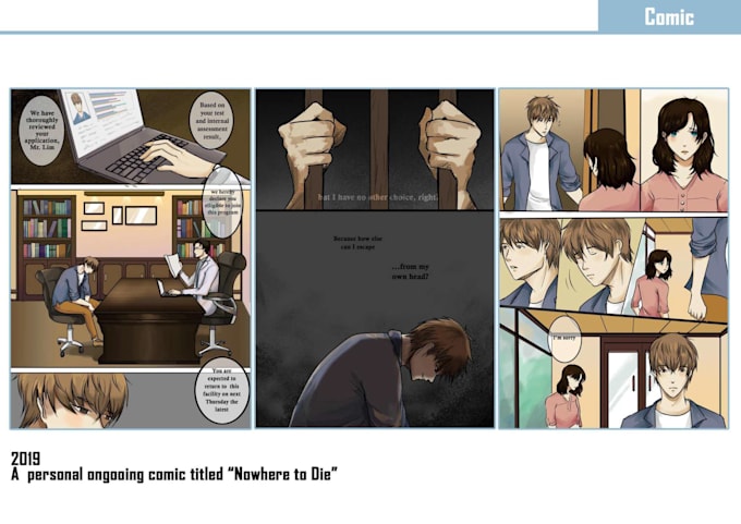 Turn your story into visually stunning webtoon for you by Muftikenia ...