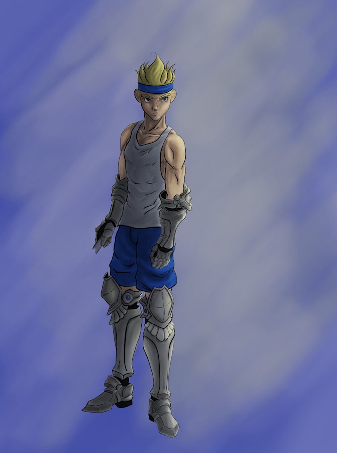 Draw your custom character, fan art or portrait in my style by ...