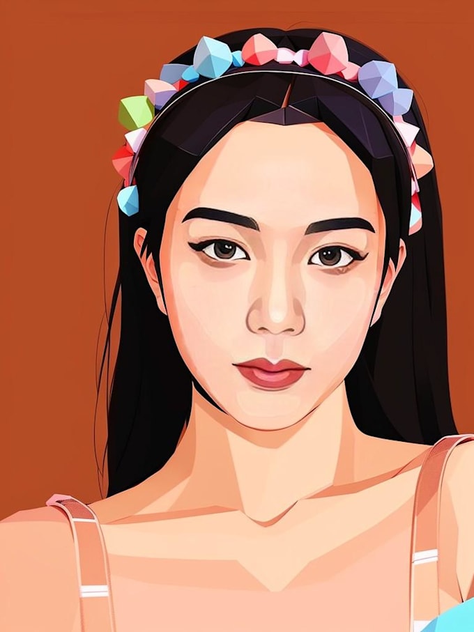 Create digital vector art with my own style as your wishes by Latifnugroho | Fiverr