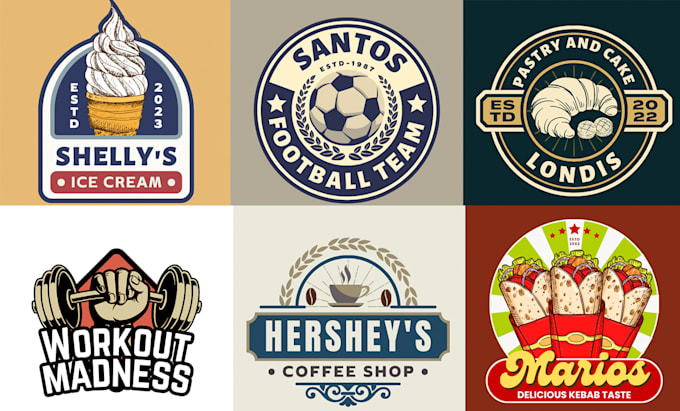 Create a cool vintage logo design for your brand by Anim3recon | Fiverr