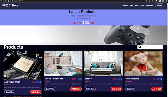 Create a single page web application in react js with nodejs,nginx,nextjs,aws by Saadi925925 ...
