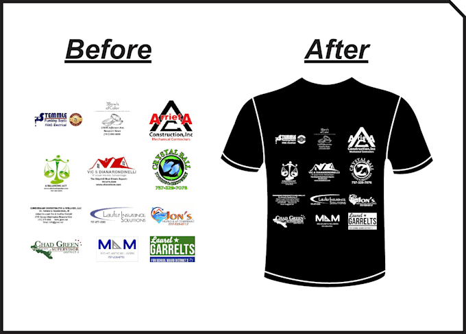 Do sponsors graphic typography t shirt design by Nfgraphic791 | Fiverr