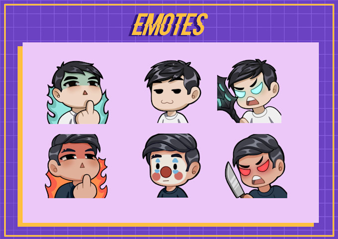 Turn your ideas into fun emotes, order custom emotes now by Bunkyart ...